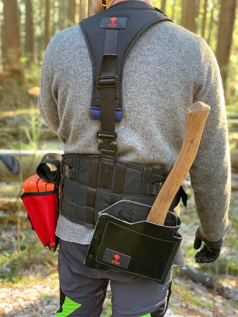 West Coast Climber Wedge & Tool Pouch – NuGreen Vancouver Arborist Supplies